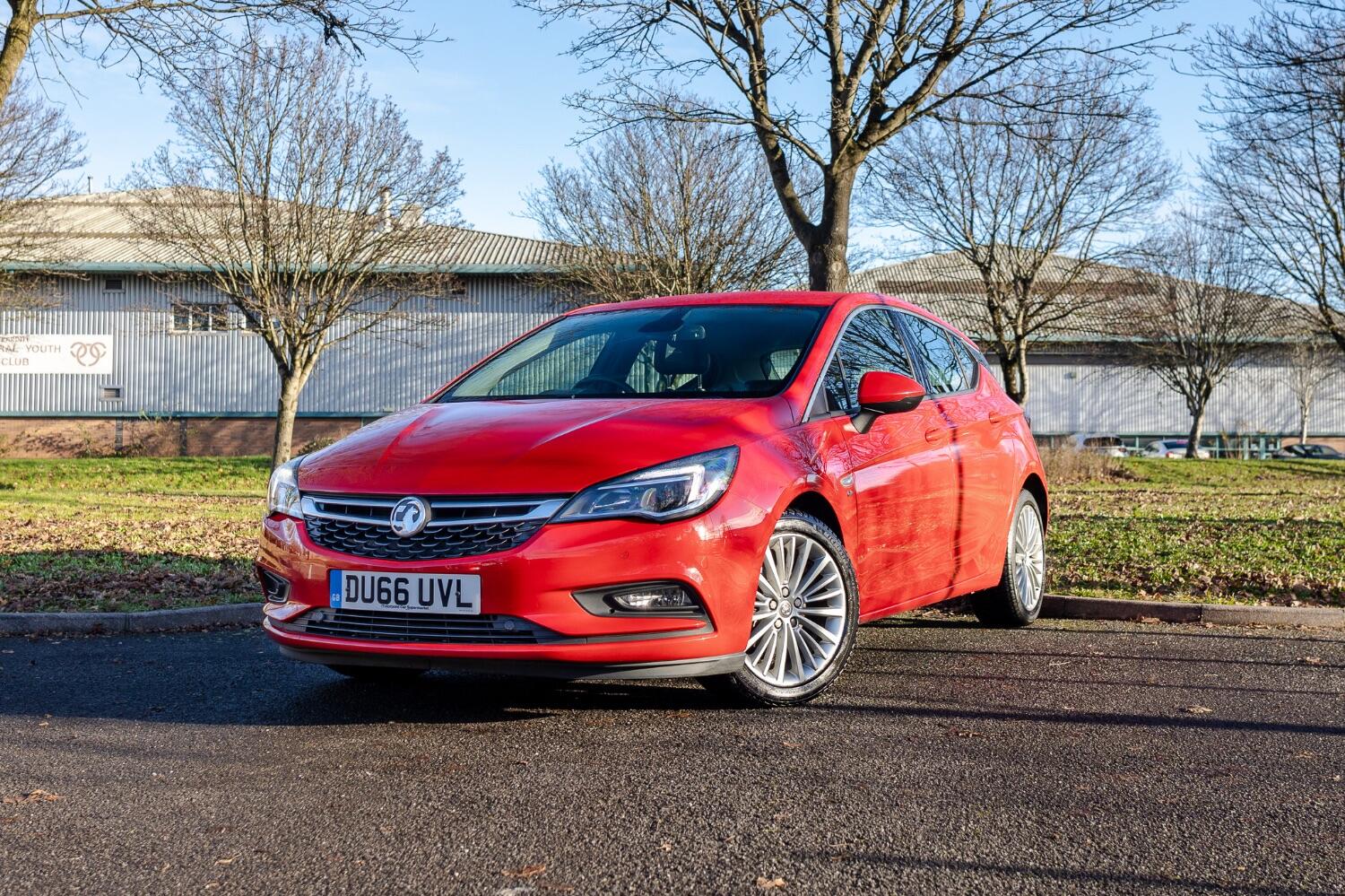 SOLD - Used VAUXHALL ASTRA 2017 Red in Cardiff, South Wales | AA Cars ...